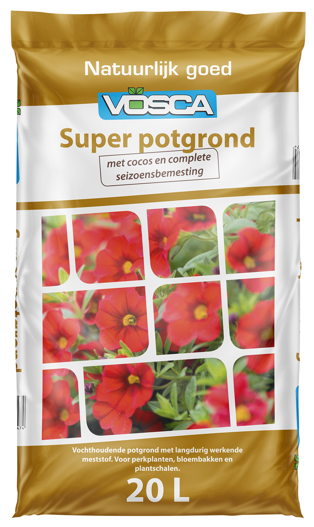 VOSCA Super Potgrond met Cocos - Vos Capelle